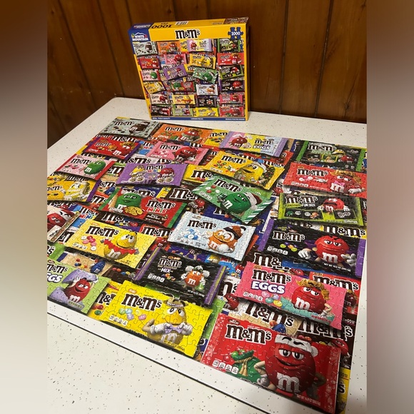 White Mountain | Games | Puzzle 00 Piece Mms Candy White Mountain ...
